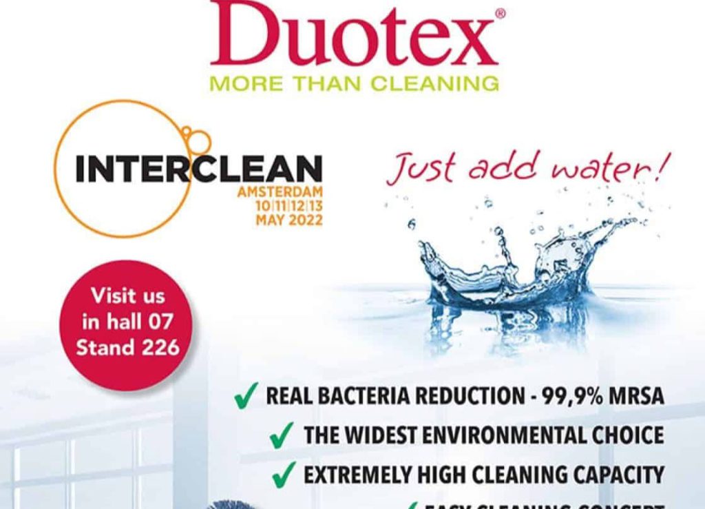 Interclean Maj 2022 – Duotex